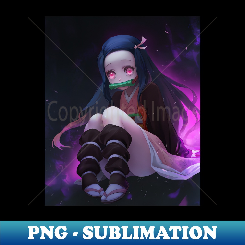 Kimetsu no Yaiba Cute Nezuko - PNG Transparent Sublimation F - Inspire ...