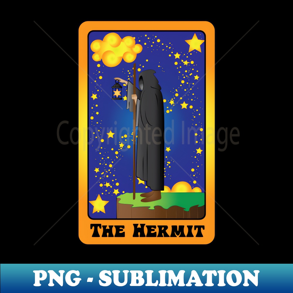 The Hermit - PNG Transparent Sublimation Design - Perfect fo | Inspire ...