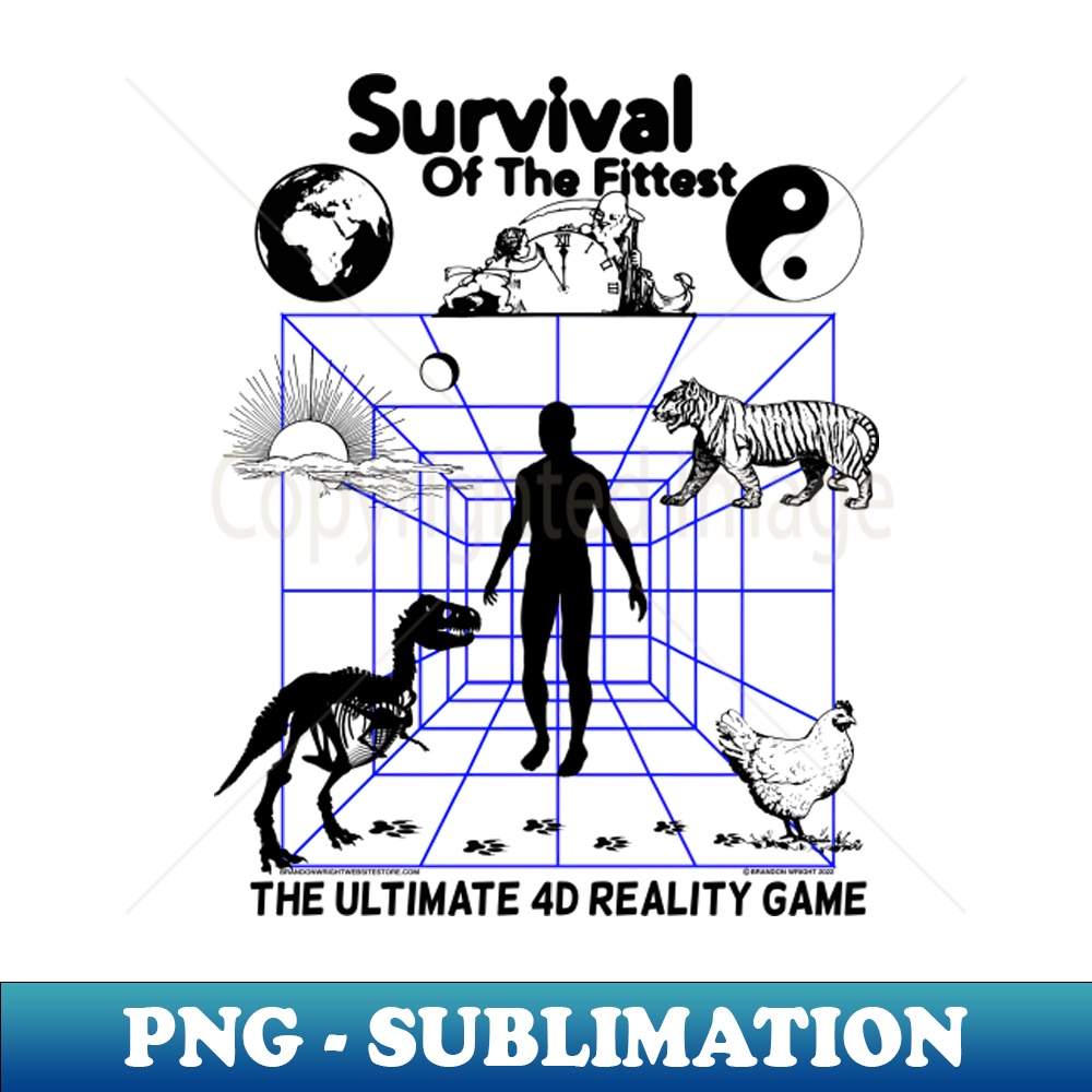 Survival of The Fittest - The Ultimate 4D Reality Game - PNG | Inspire ...