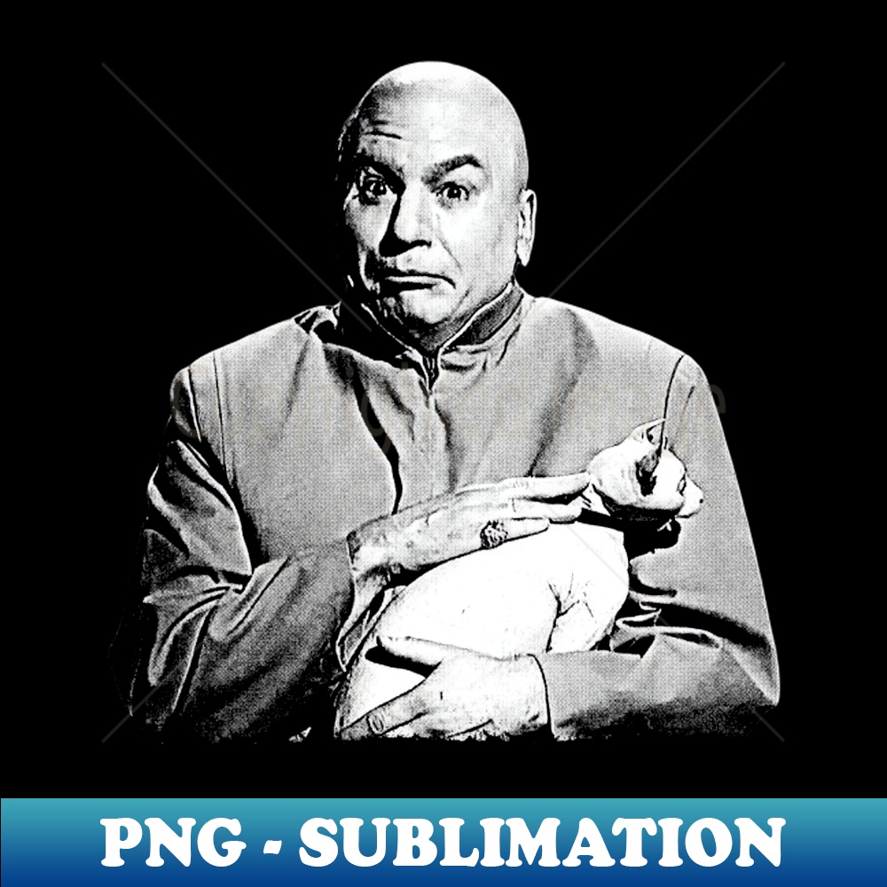 Dr Evil With Cat - Trendy Sublimation Digital Download - Cap - Inspire ...
