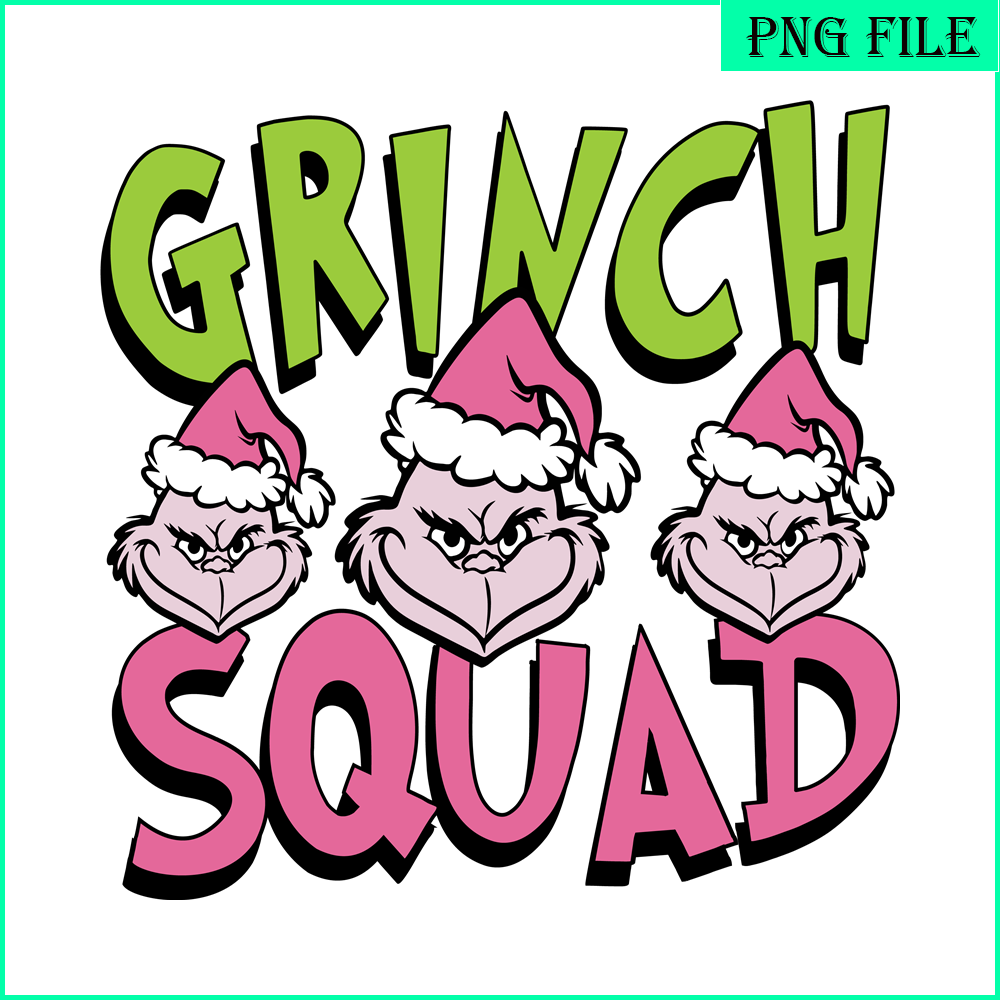 Grinch Squad SVG - Inspire Uplift
