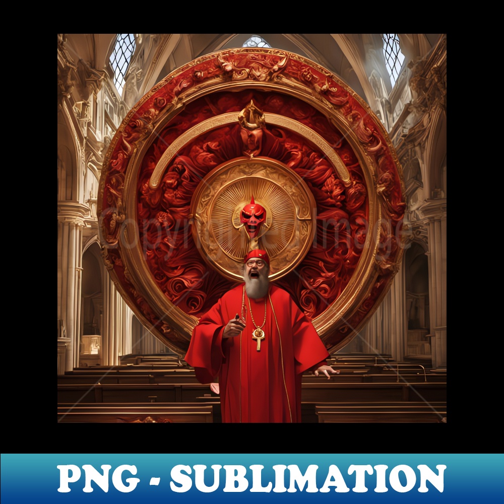 Evil Priest - Instant PNG Sublimation Download - Capture Ima - Inspire ...