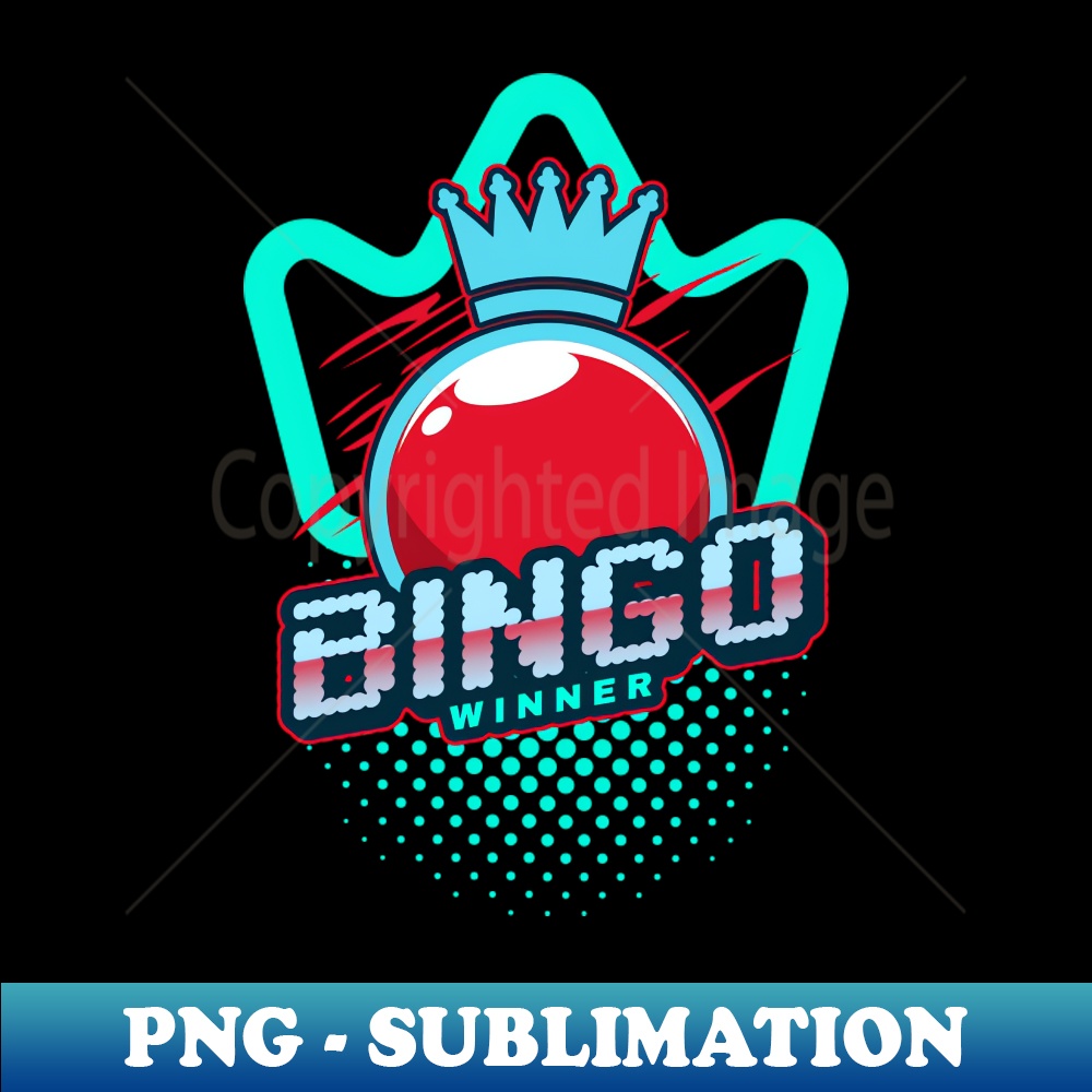 bingo winner crown - Unique Sublimation PNG Download - Enhan | Inspire ...