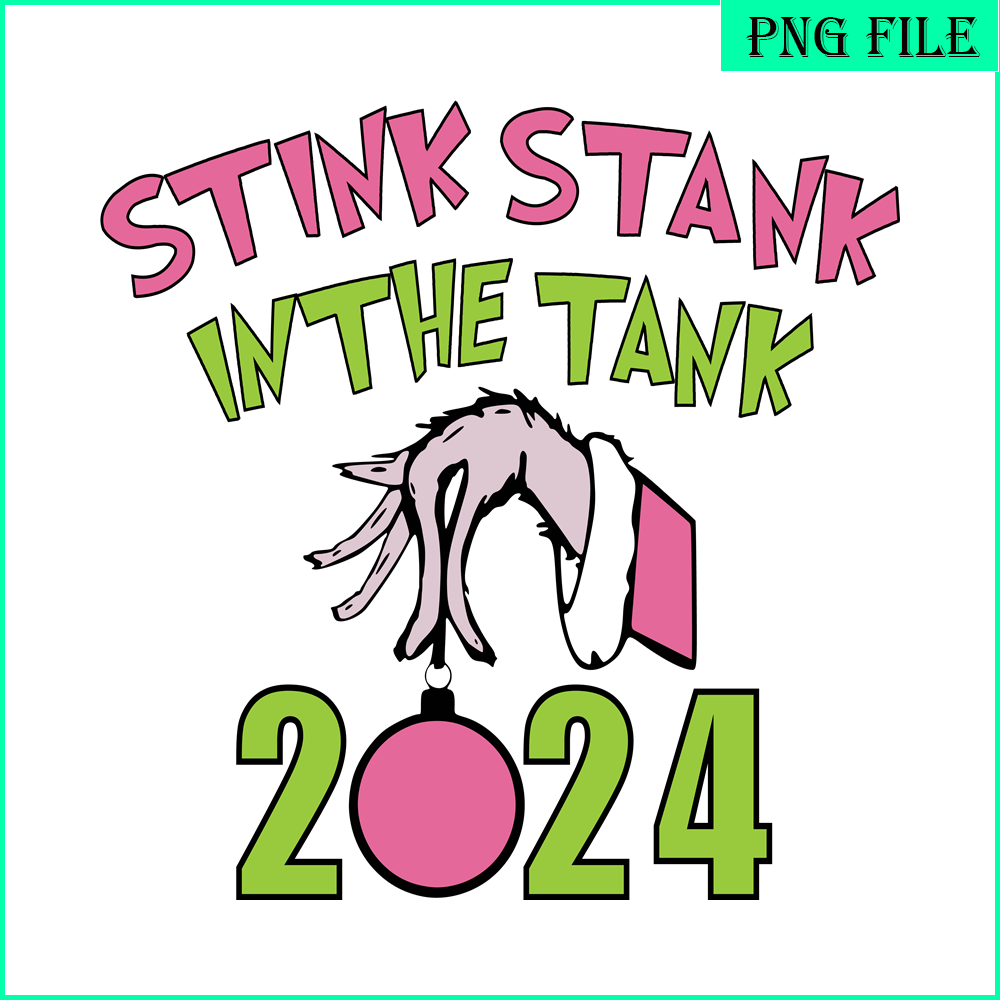 Stink Stank In The Tank 2024 SVG - Inspire Uplift