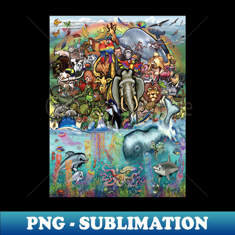 Animals Creatures Beasts - Trendy Sublimation Digital Downl | Inspire ...