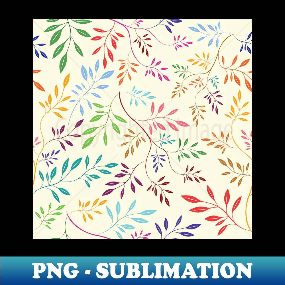 Vine pattern in colors - Digital Sublimation Download File - | Inspire ...