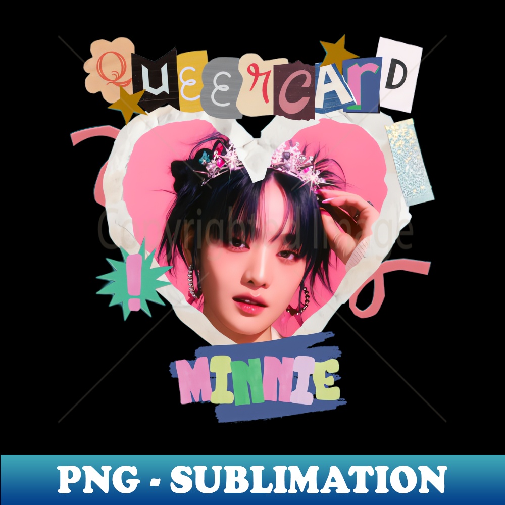 Queencard Minnie GI-dle - PNG Transparent Digital Download F | Inspire ...