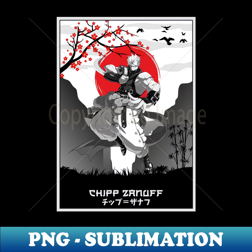 Chipp - Guilty gear - Aesthetic Sublimation Digital File - V | Inspire ...