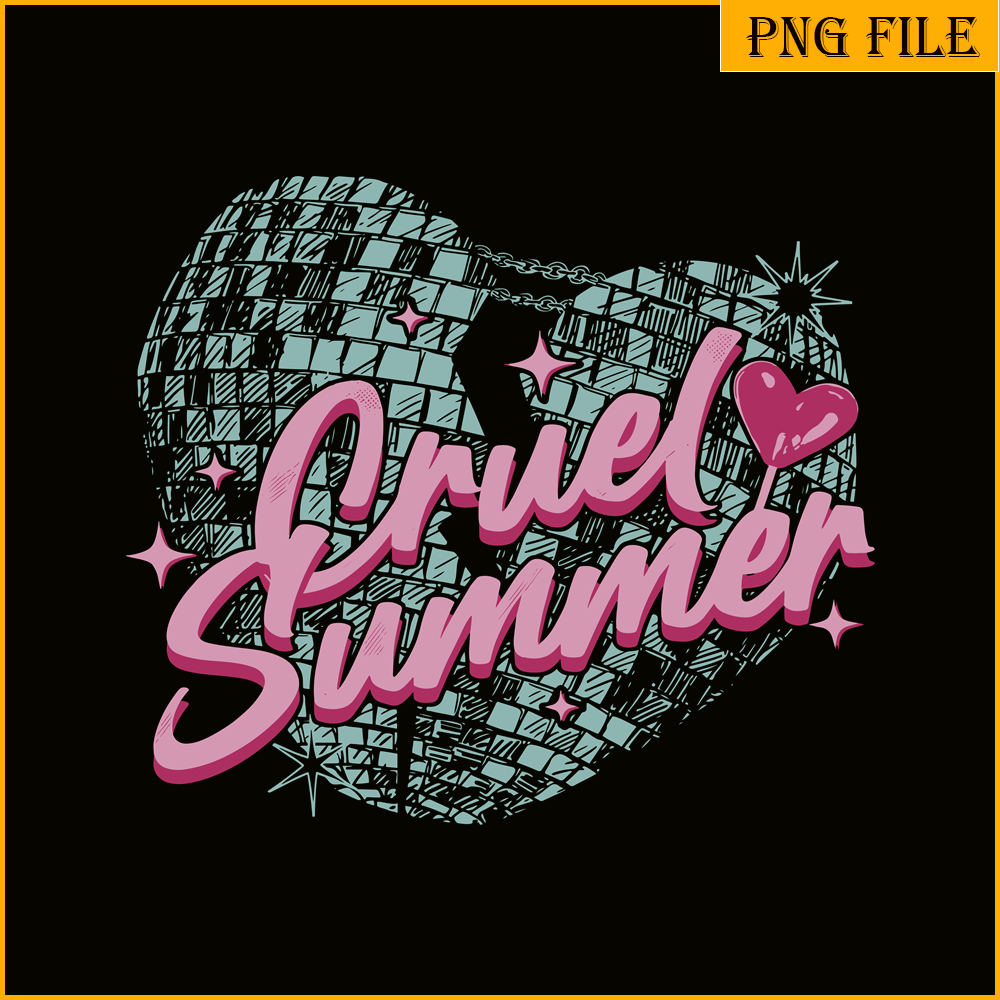 Cruel Summer SVG PNG DXF EPS DXF, Disco Balls SVG, Y2k Cruel - Inspire ...