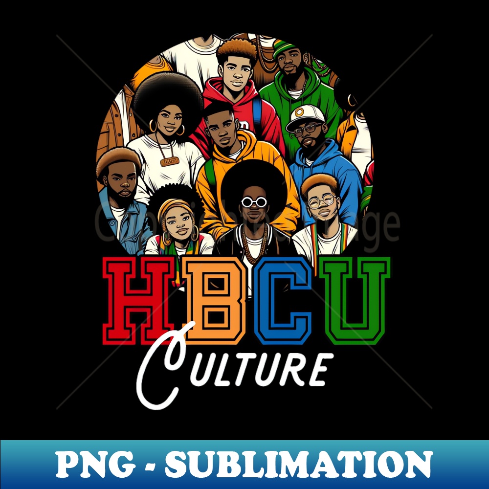HBCU Culture Life Education Grad - PNG Transparent Digital - Inspire Uplift