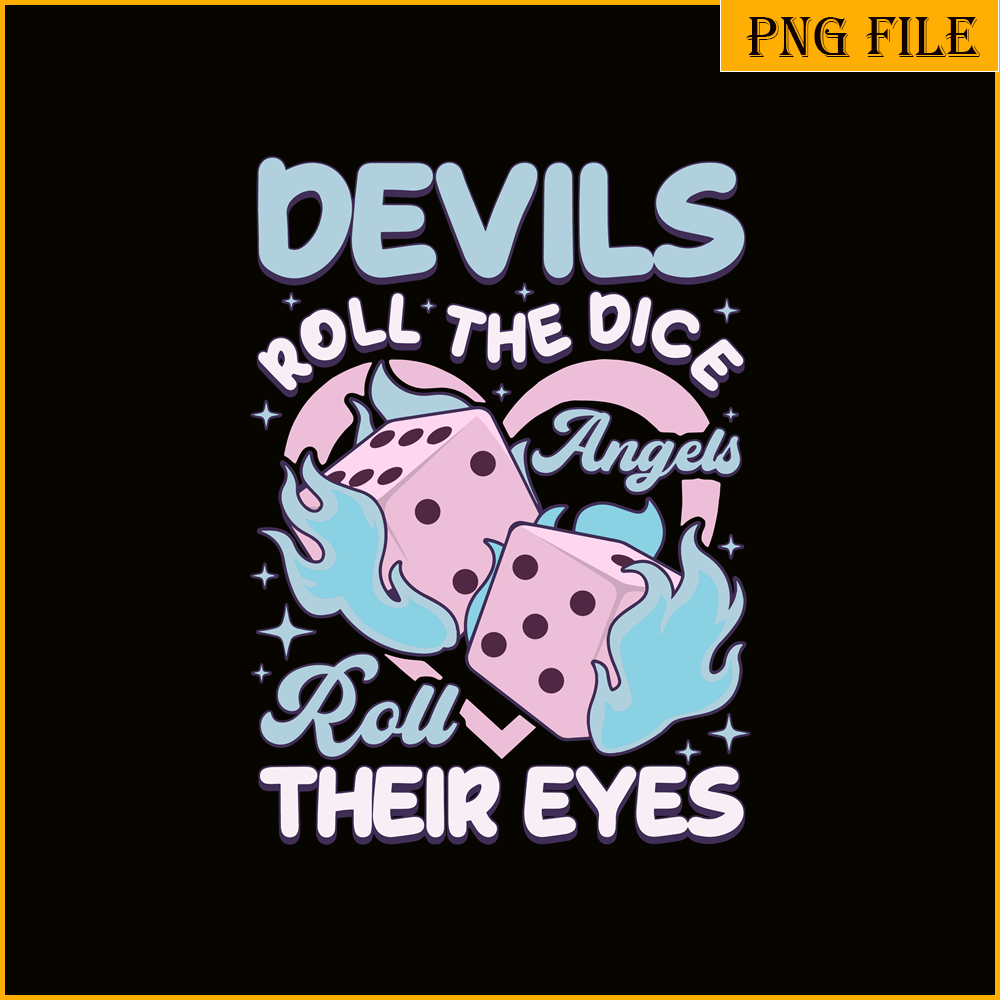 Devil Roll The Dice SVG PNG DXF EPS DXF, Roll Their Eyes SVG - Inspire ...