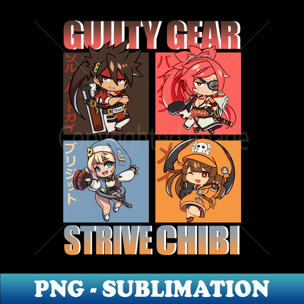 Guilty Gear Chibi Character - PNG Transparent Digital Downlo | Inspire ...