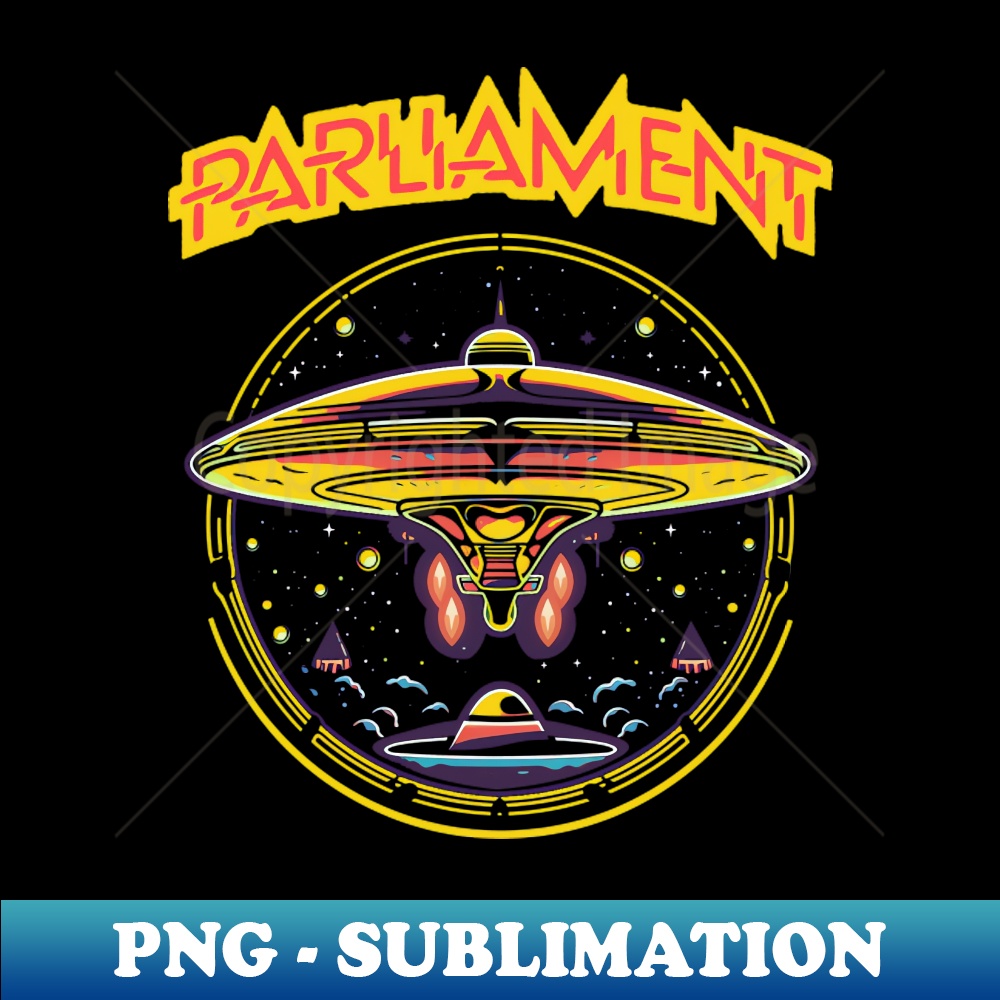Parliament Funkadelic Retro Mothership UFO Rock Funk Throwba | Inspire ...