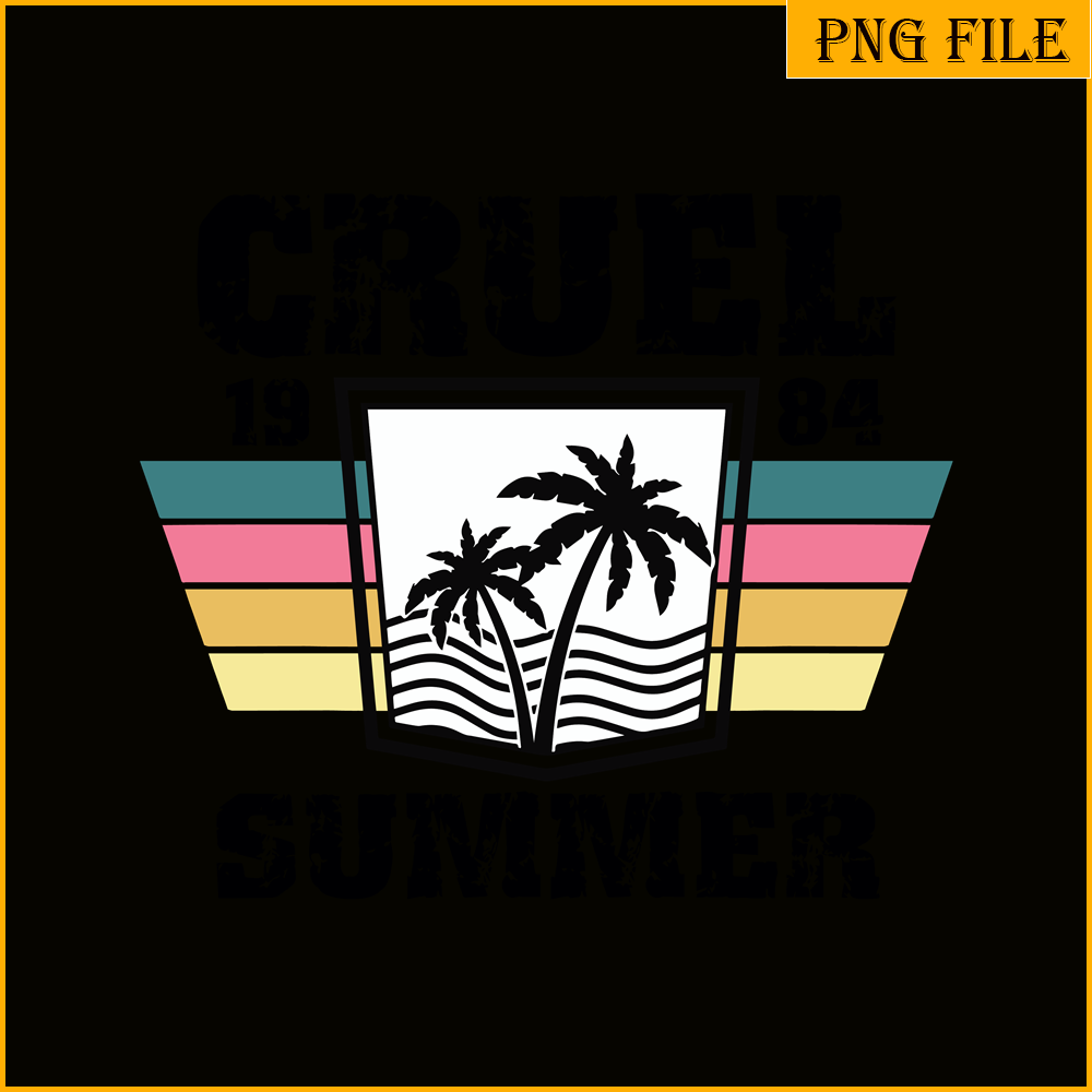 Cruel Summer 1984 SVG PNG DXF EPS DXF, Summer Songs SVG, Tay | Inspire ...
