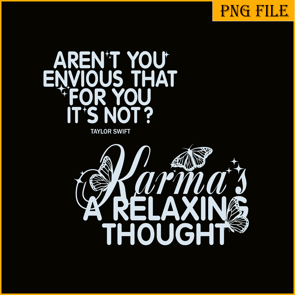 Karma SVG PNG DXF PDF EPS, Relaxing SVG, Song Of Taylor SVG - Inspire ...