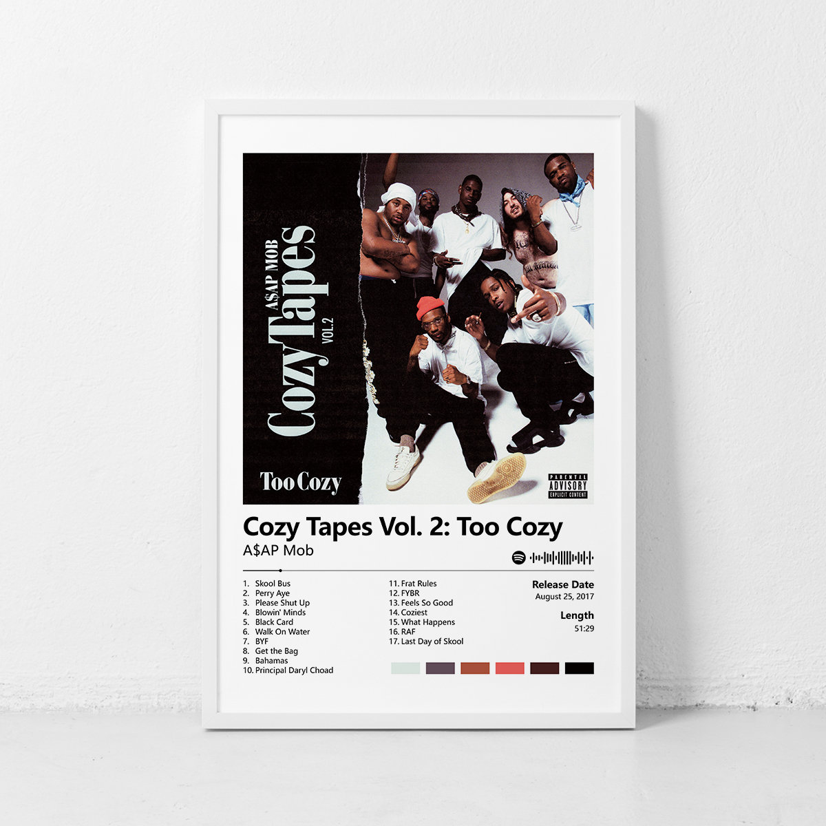 Cozy Tapes Vol 2 Too Cozy - ASAP Mob Album poster, Music Pos | Inspire ...