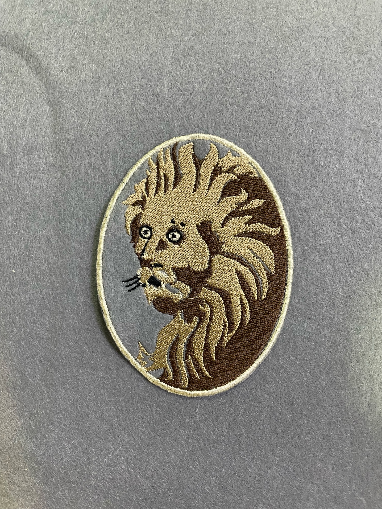 Medieval lion patch | Inspire Uplift