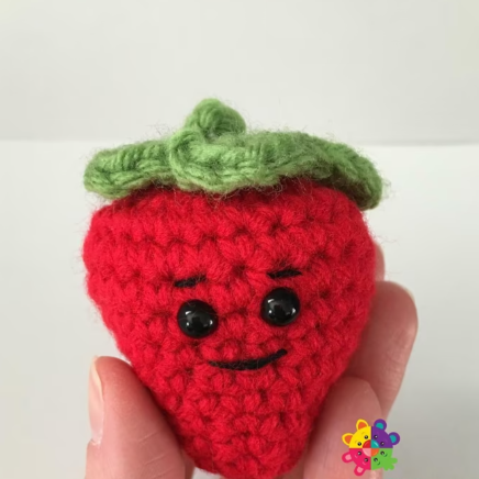 Stanley the Strawberry Crochet pattern, digital file PDF, di | Inspire ...