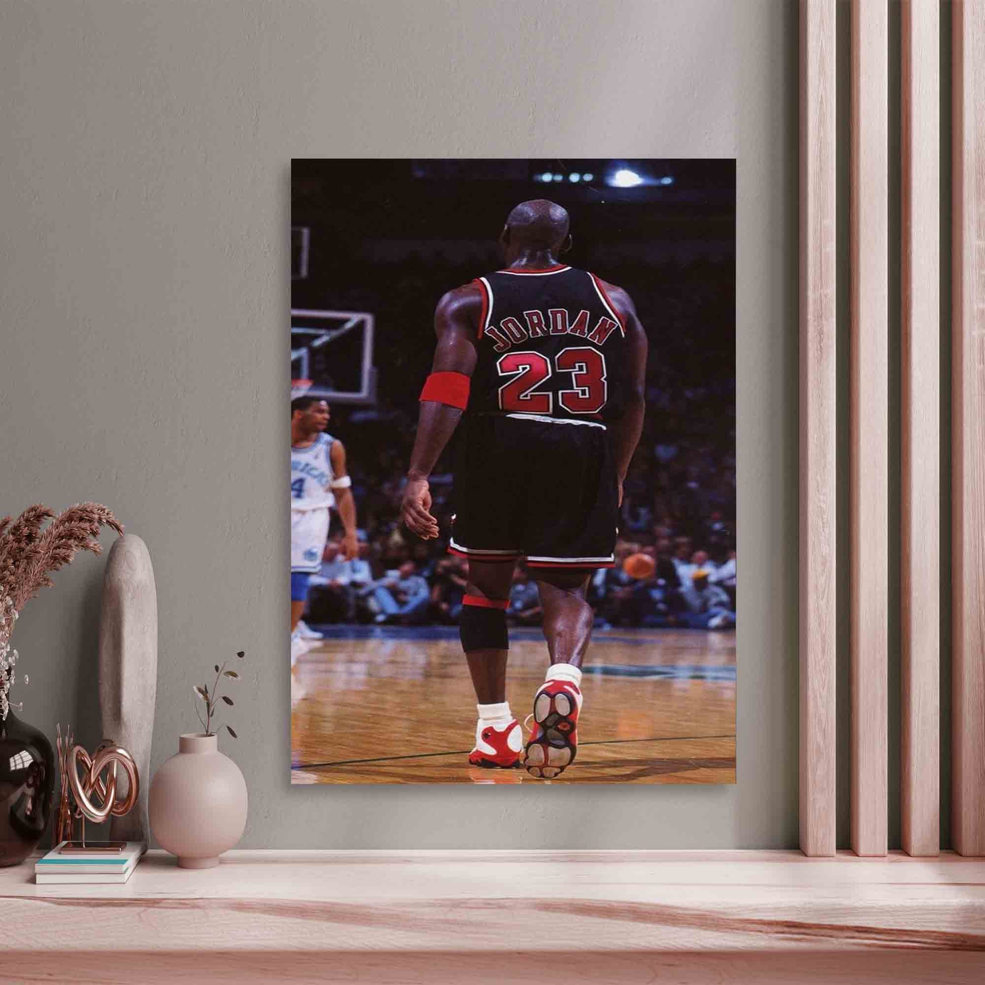 Michael Jordan Last Shot Canvas , Michael Jordan Signature C | Inspire ...
