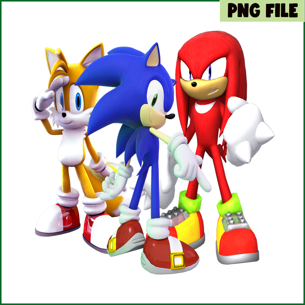 Sonic and friends png | Inspire Uplift