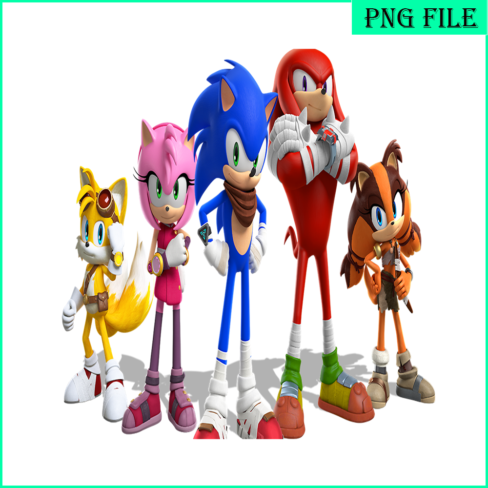 Sonic and friends png - Inspire Uplift