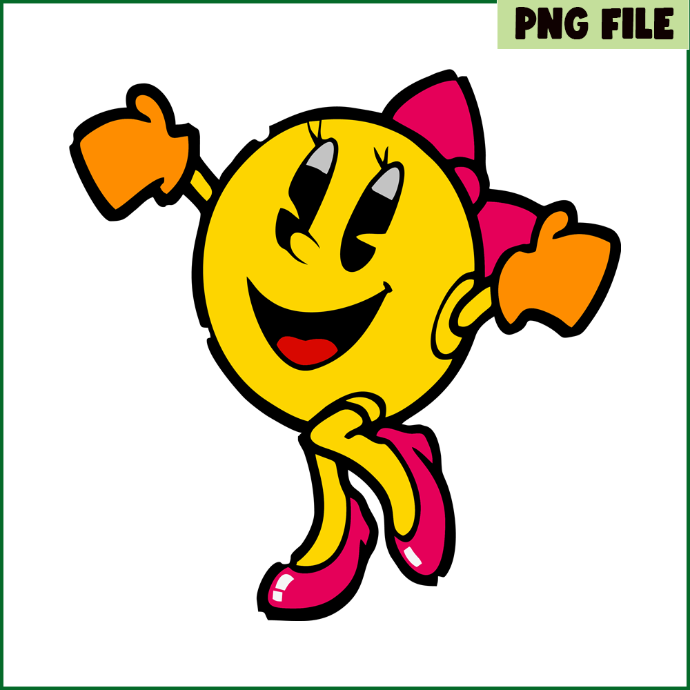 Ms. Pacman png - Inspire Uplift