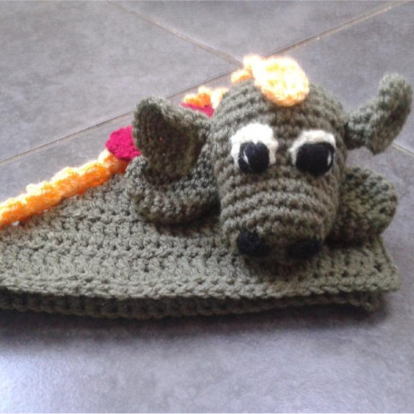 Idris the Dragon Lovey - Comforter Crochet pattern, digital | Inspire ...