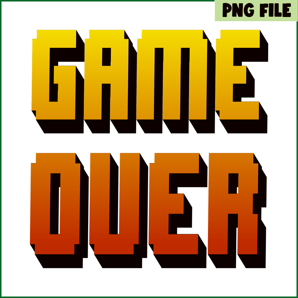 Game over png | Inspire Uplift