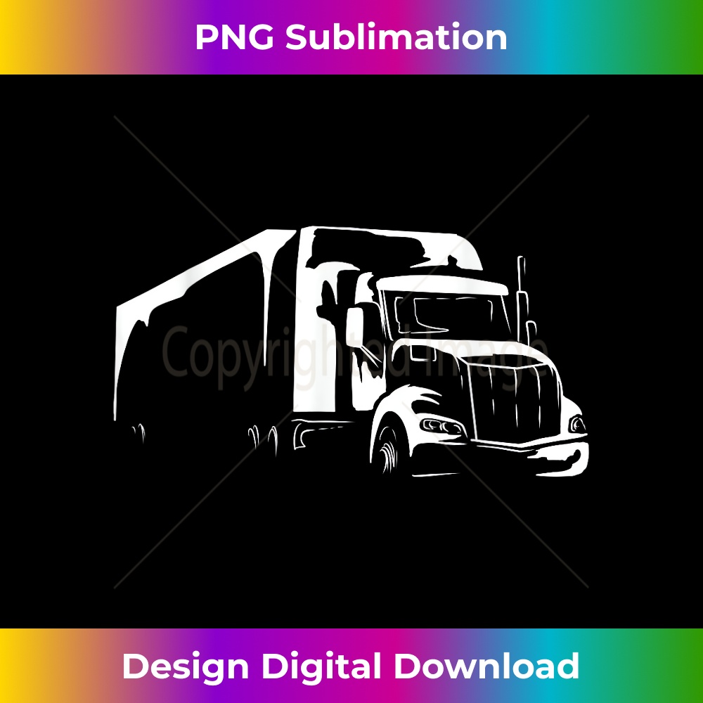 18 Wheeler Semi Truck - Truck Drivers - Classic Sublimation | Inspire ...