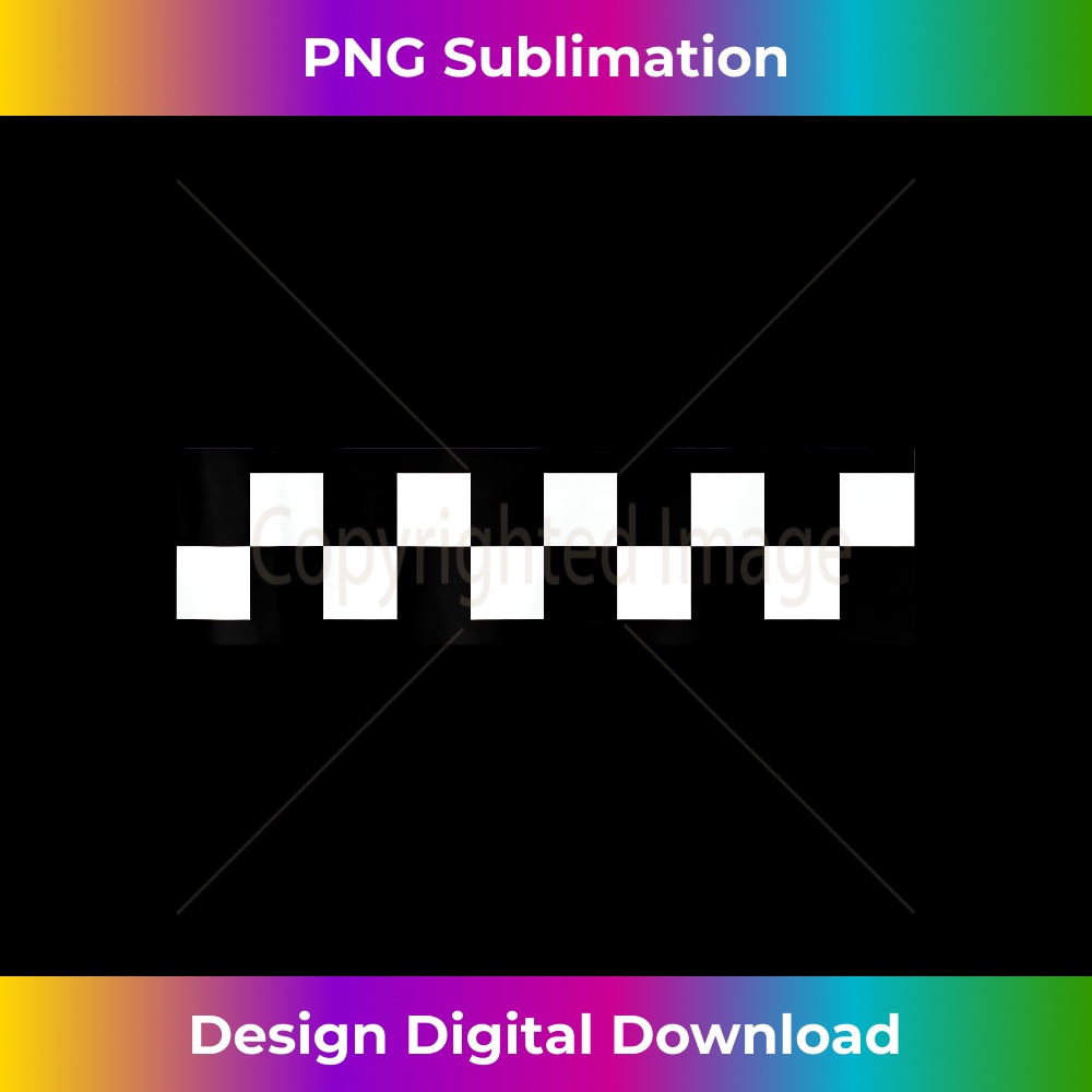 Checker Taxi Cab - Luxe Sublimation PNG Download - Striking | Inspire ...