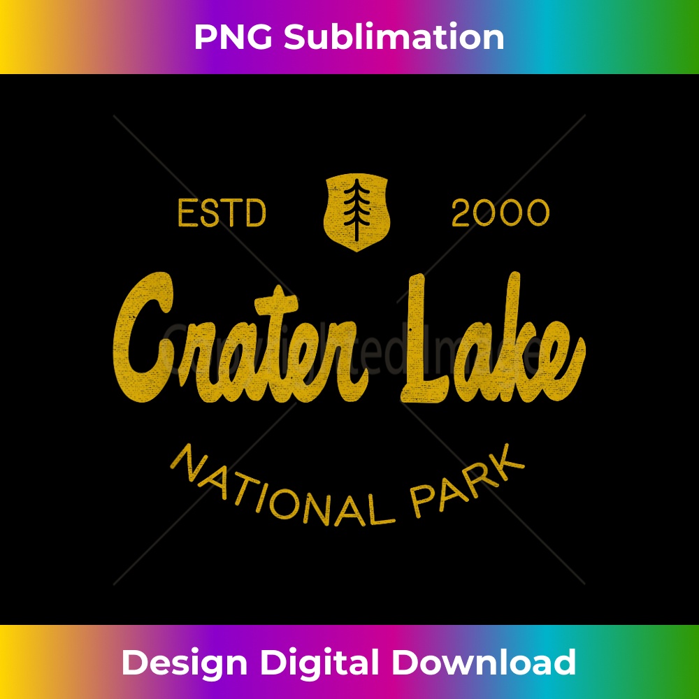 Crater Lake National Park Classic Script Style Text - Sophis - Inspire ...