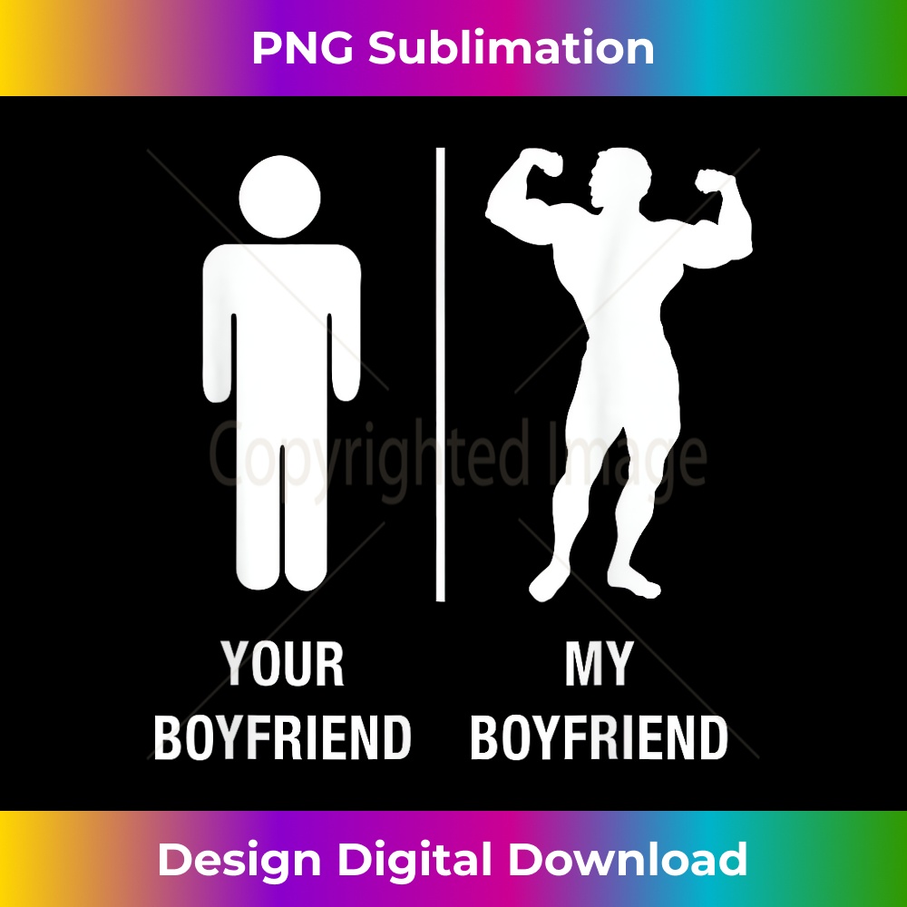 Your Boyfriend My Boyfriend Bodybuilder Funny Work Out - Lux | Inspire ...