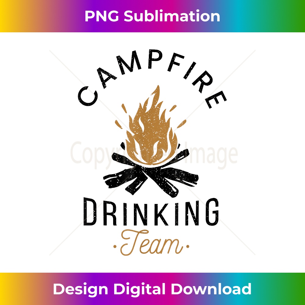 Campfire Drinking Team Camp Lovers Scout Camper - Eco-Friend | Inspire ...