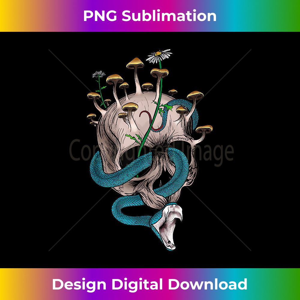 Snake, Mushroom, Flowers Davidsfeed - Urban Sublimation PNG | Inspire ...