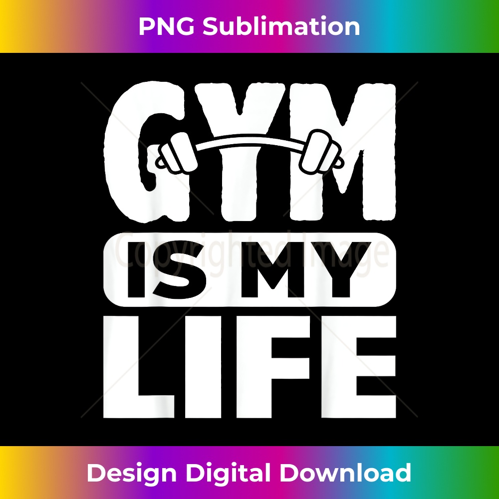 GYM IS MY LIFE! Workout Fitness Exercise Personal Trainer - | Inspire Uplift