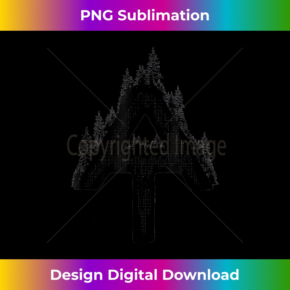 Appalachian Trail Marker Trees Vintage Hiker Retro Logo - Sl | Inspire ...