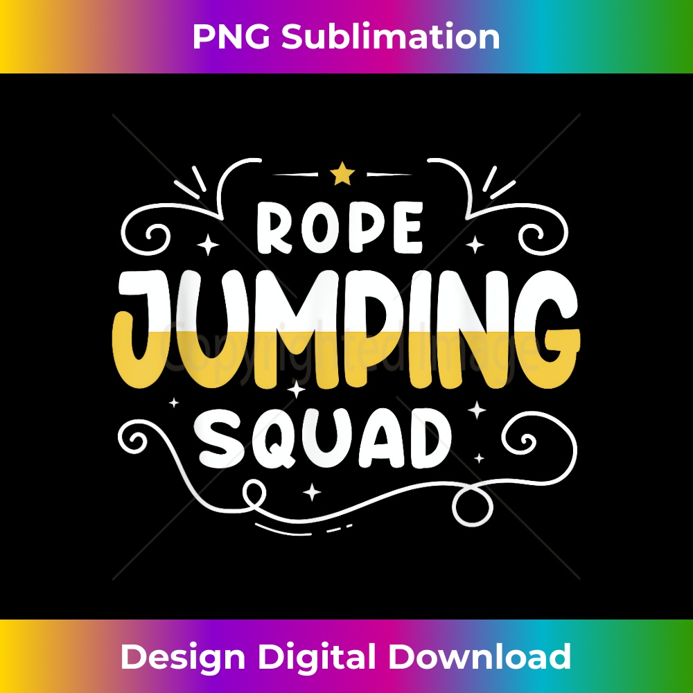 Rope Jumping Squad Rope Skipping - Deluxe PNG Sublimation Do | Inspire ...