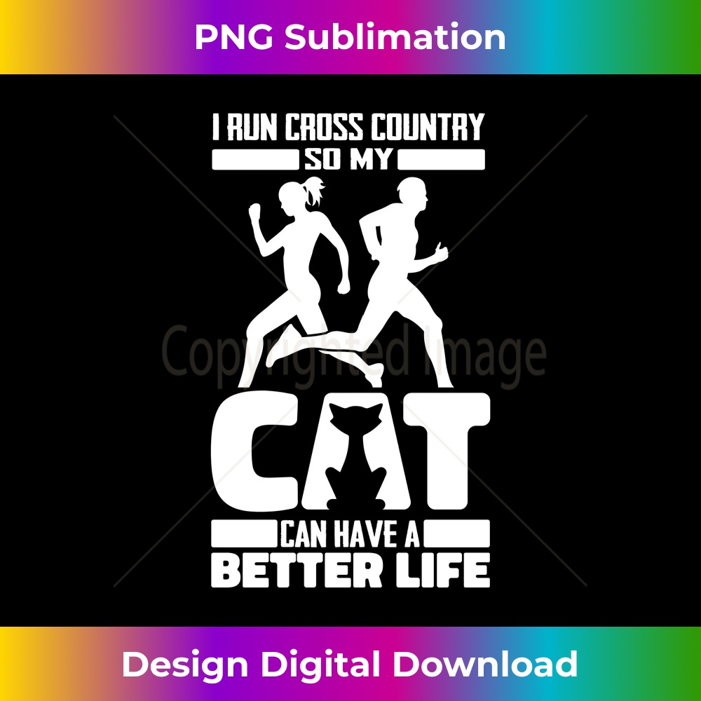 Marathon Cat Trail Runner - Endurance Running Long Sleeve - | Inspire ...