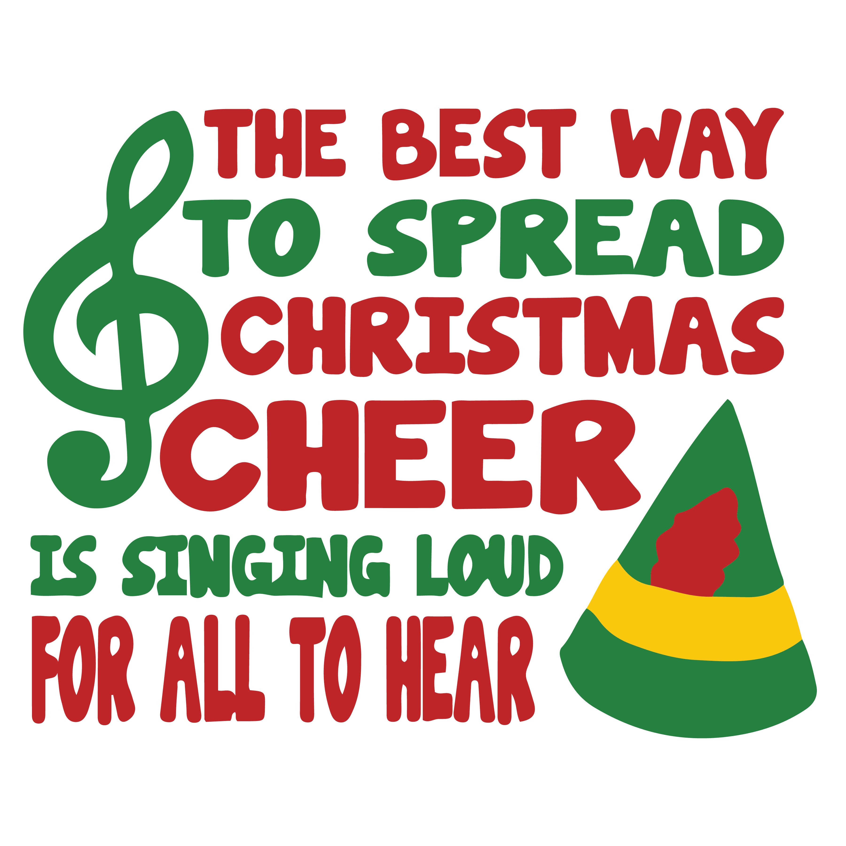 The Best Way to Spread Christmas Cheer Is Singing Loud Hear | Inspire ...