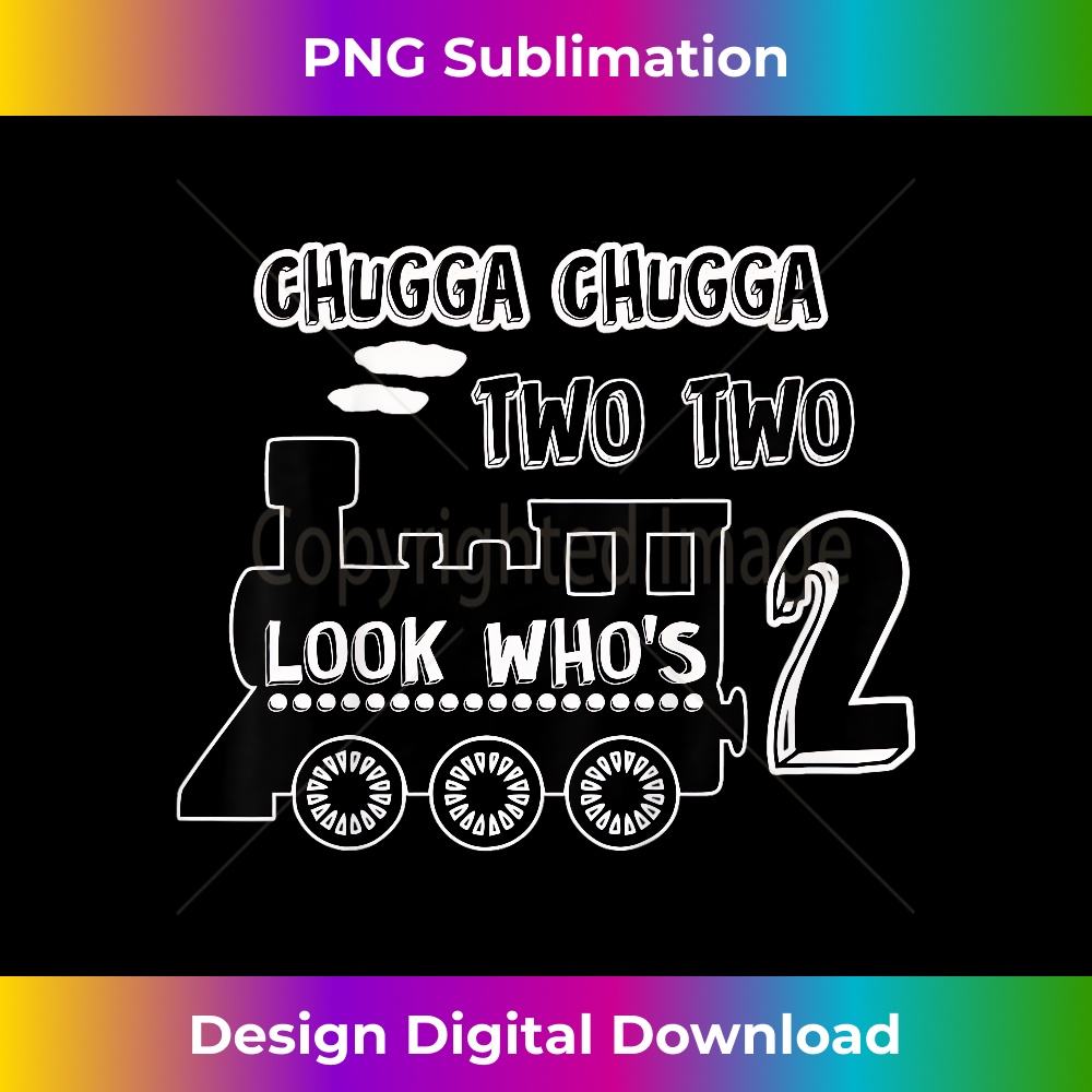 Kids Chugga Chugga Two Two Look Who's 2 Birthday Train Shirt | Inspire ...
