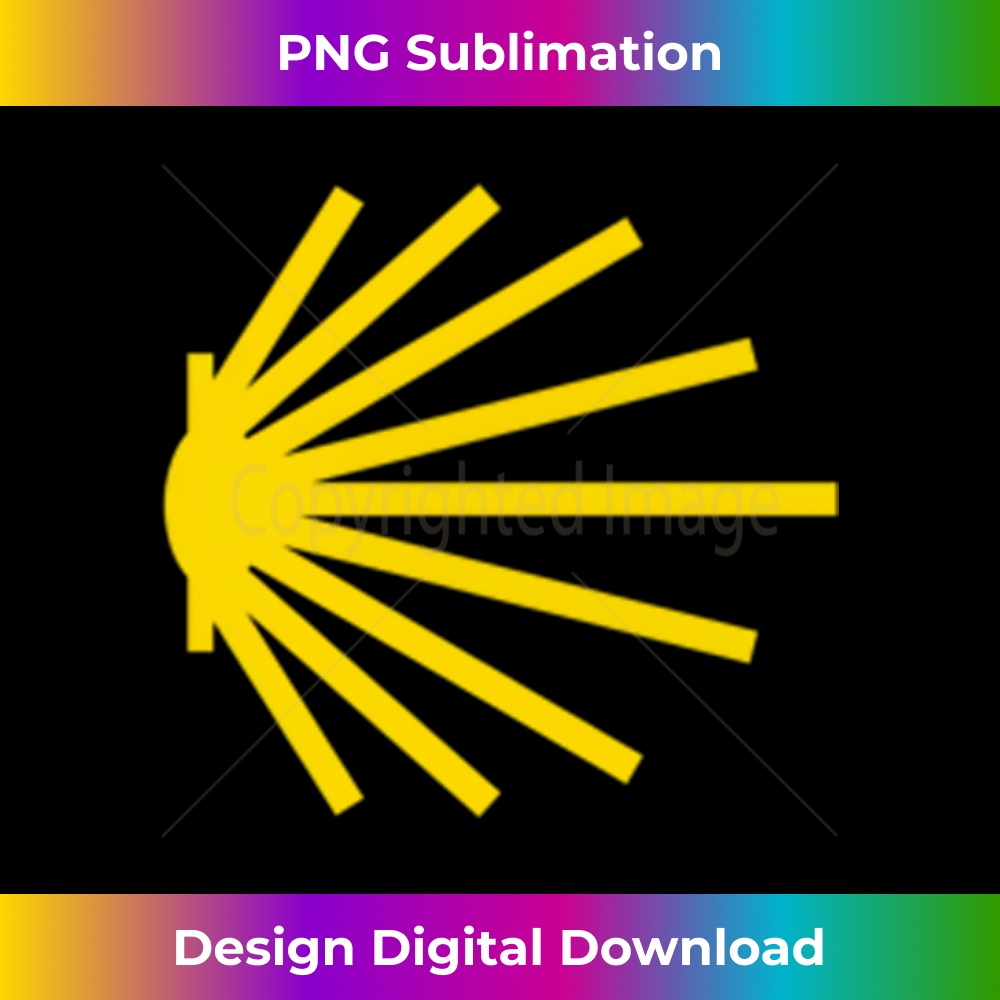 Camino de Santiago Scallop Shell Trail Symbol POCKET PATCH L - Inspire ...