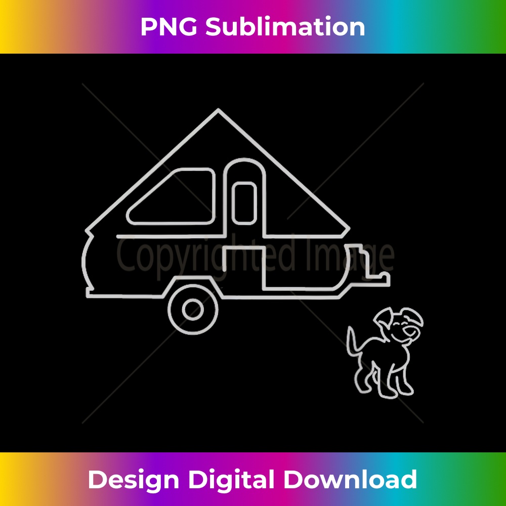 Aliner Travel Trailer A-frame Camper with Dog - Bohemian Sub | Inspire ...