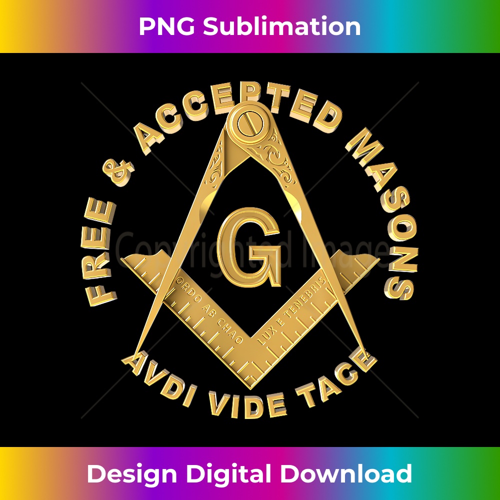 Masonic F & AM Masons Square & Compass Freemason - Urban Sub - Inspire ...