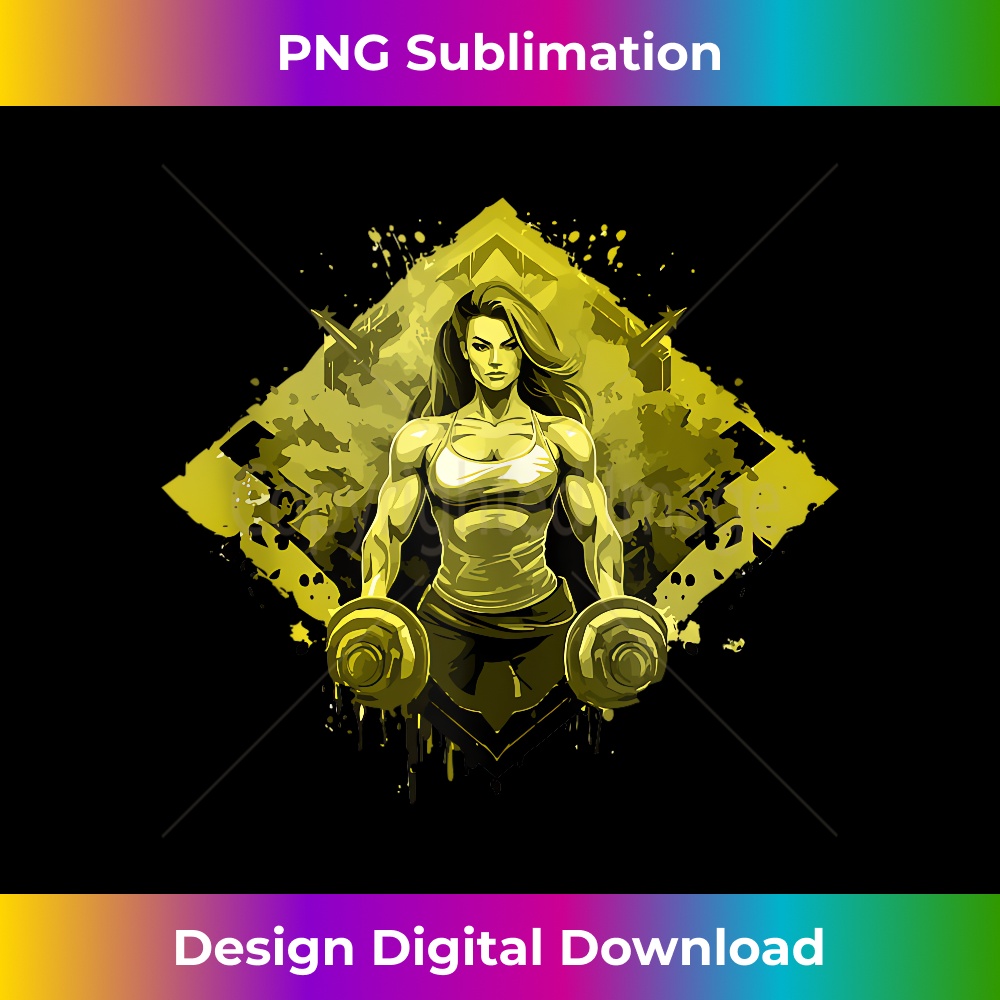 Woman Bodybuilding Girl Gym Lifting Weights Tank Top - Artis | Inspire ...