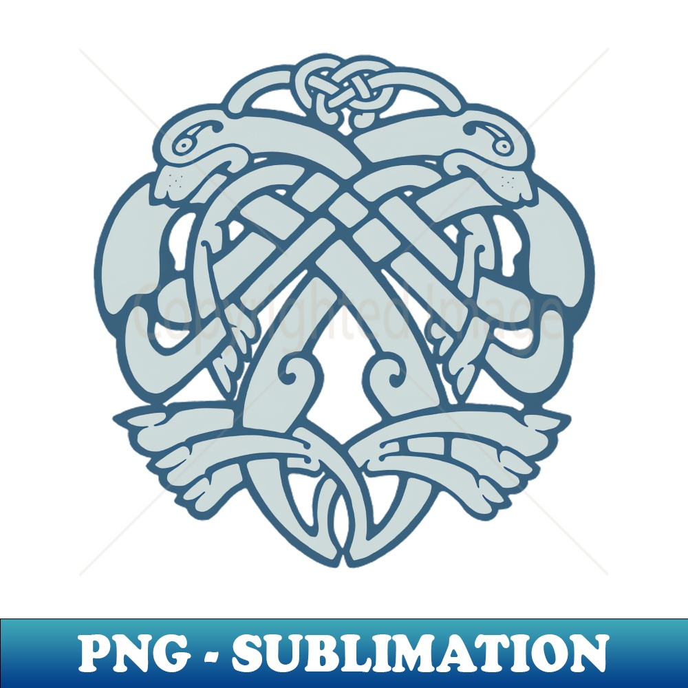Celtic Design Two Biting Dogs - Digital Sublimation Download | Inspire ...