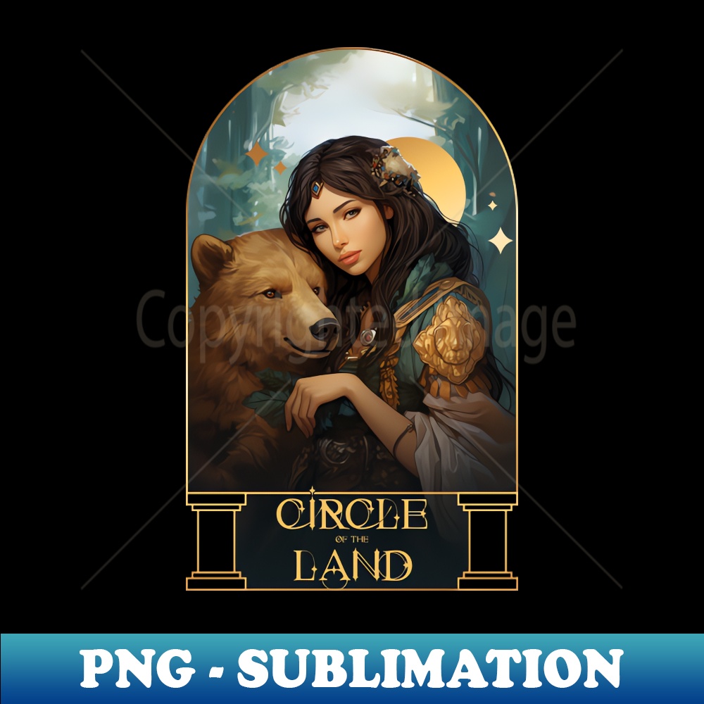 CIrcle of the Land DnD Druid Baldurs gate 3 - Instant PNG Su - Inspire ...