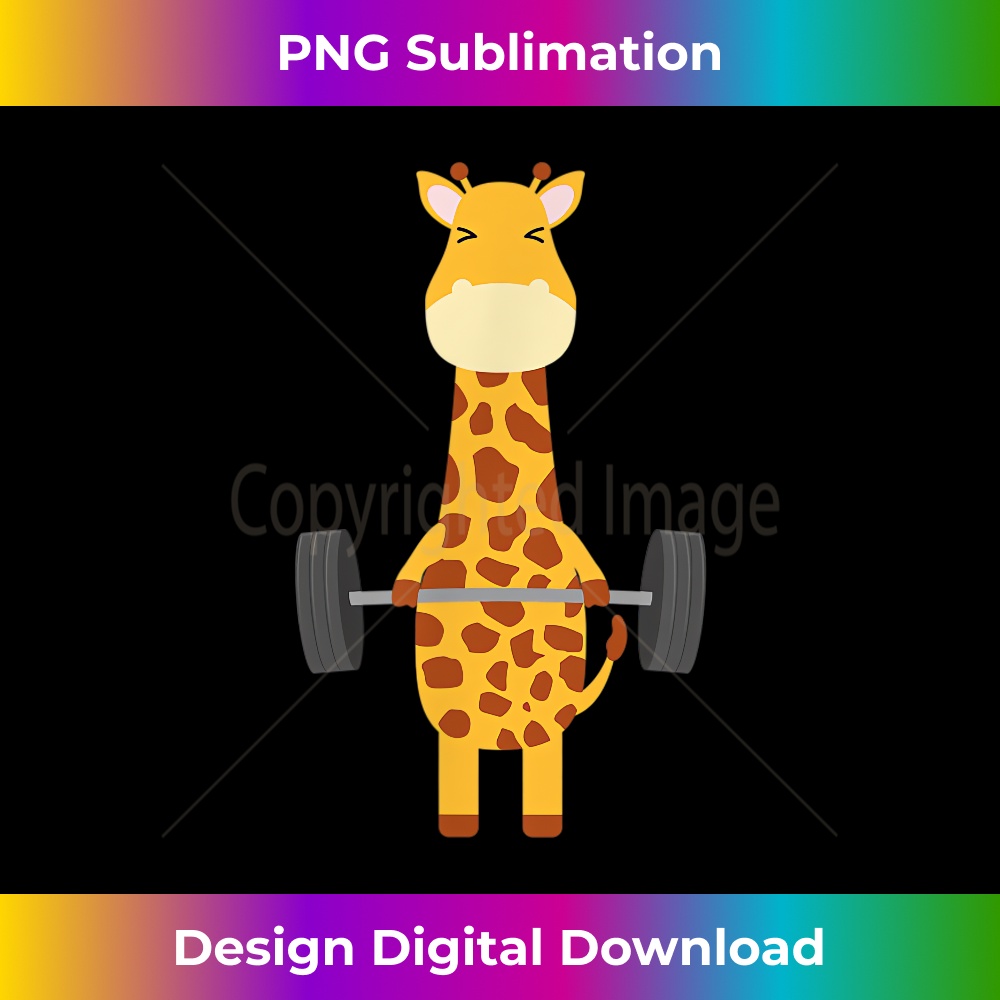 Giraffe Deadlift Design - Weight Lifting Gym Workout - Edgy | Inspire ...