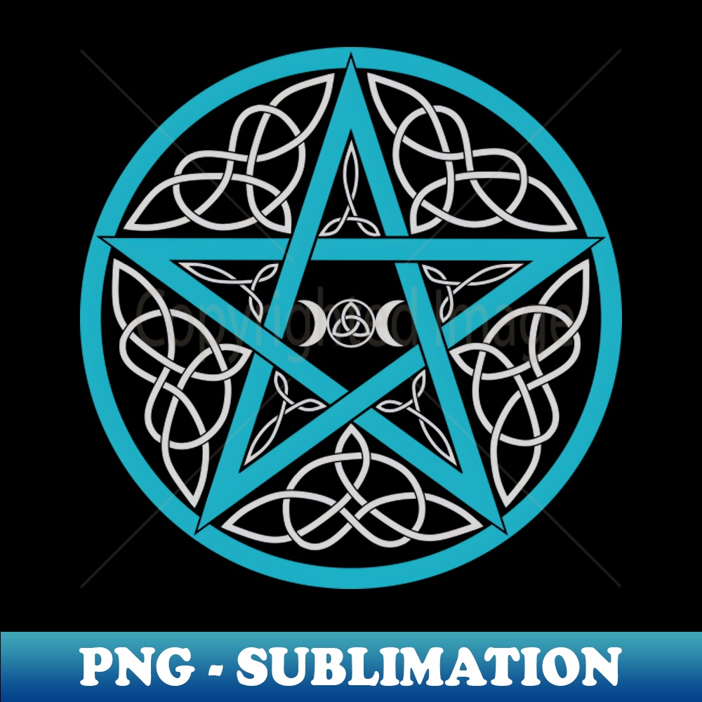Celtic Pentacle - Aesthetic Sublimation Digital File - Vibra | Inspire ...