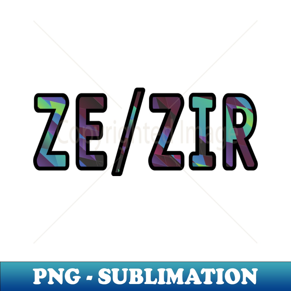 ZEZIR pronouns - Elegant Sublimation PNG Download - Transfor - Inspire ...