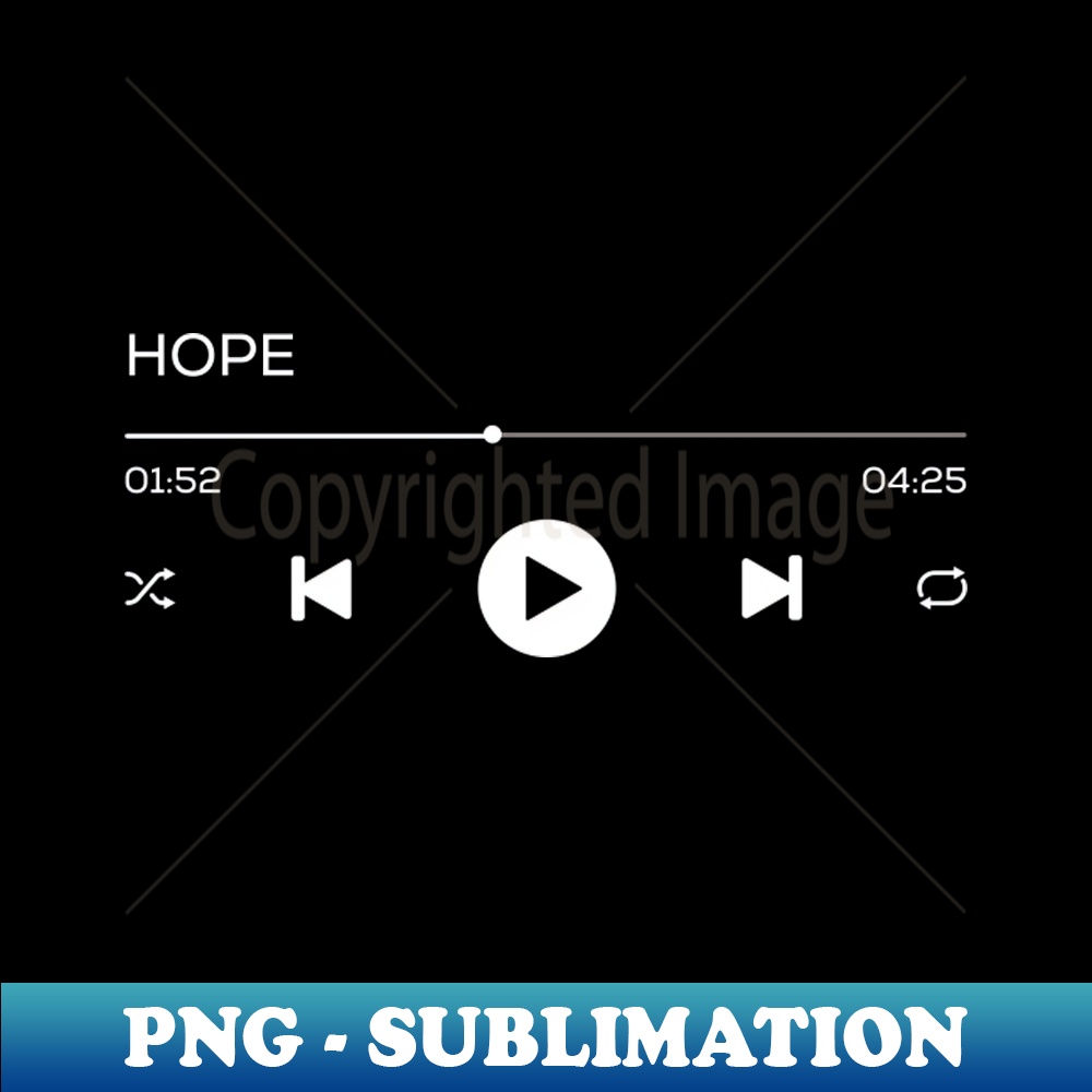 Playing HOPE - Signature Sublimation PNG File - Capture Imag | Inspire ...